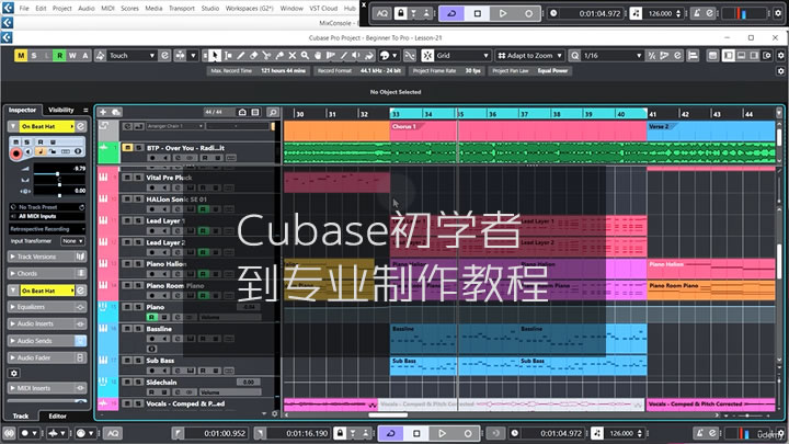 Cubase初学者到专业制作教程-Born To Produce Cubase Beginner To Pro Start To Finish TUTORiAL_音色库-音色下载-音乐制作系统 ...